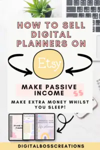 How to sell digital planners on Etsy and make passive income fast ...
