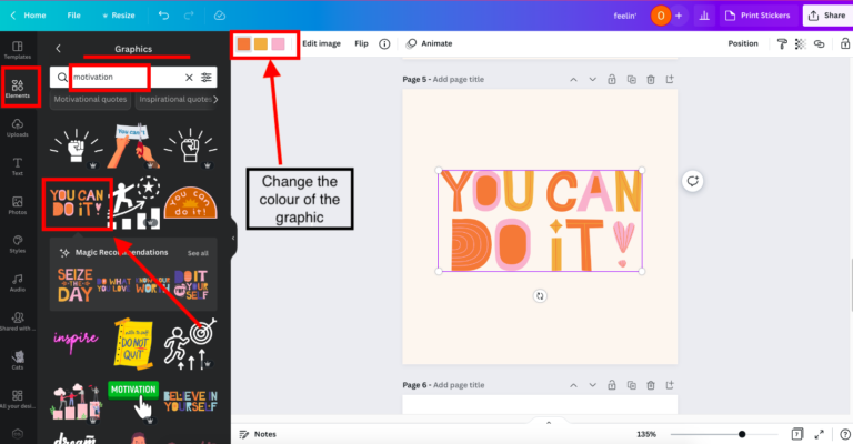 How to make digital stickers using Canva for free - DigitalbossCreations