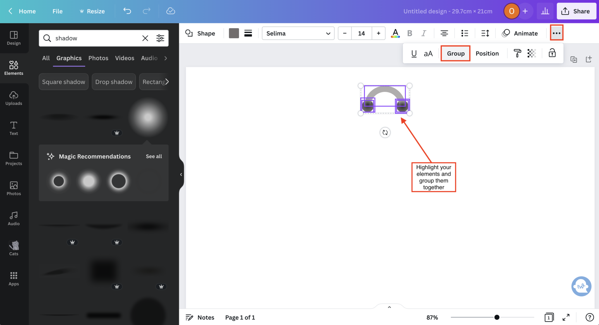 How to create realistic binder rings for digital planners using Canva ...