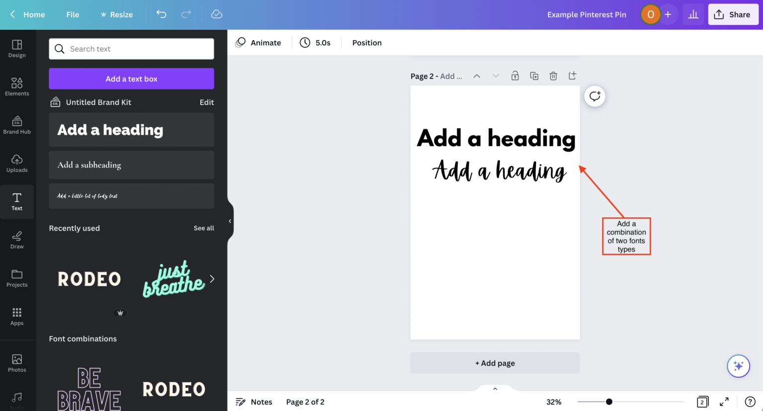 How to create amazing click-worthy Pinterest pins using Canva for free ...
