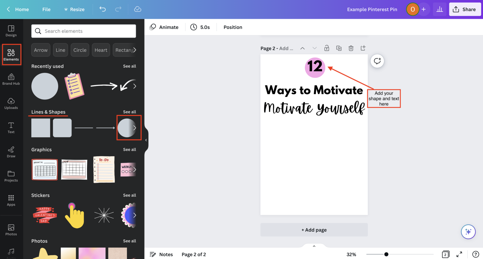 How to create amazing click-worthy Pinterest pins using Canva for free ...